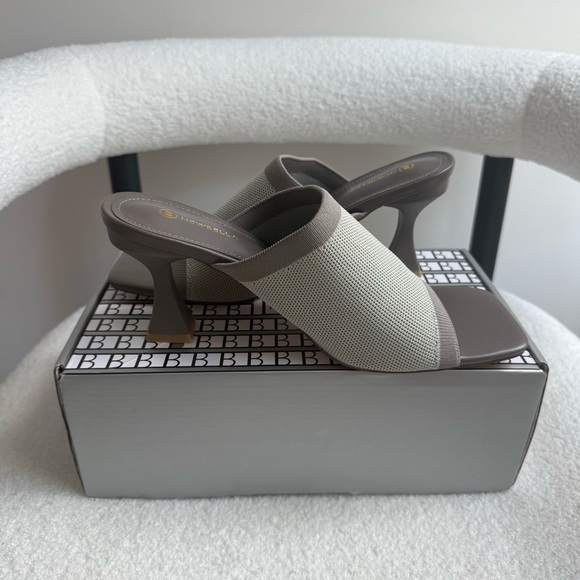 Trendyol | Shoes | Newbella Brown And Cream Heels With Minimalist ...